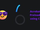 Acrobatic Preloader Using Css Rare Programmer