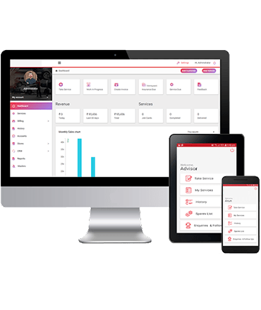 Garage Management System - Ratna Technology | Website Design & Mobile ...