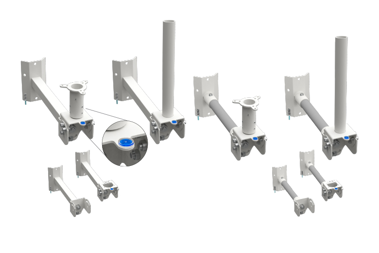 Pole Mounted Metallic Shrouds