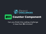 React Challenge 1 Counter Component React Challenges