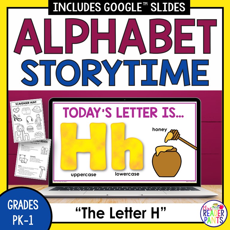 Alphabet Storytime - Letter H - Mrs. ReaderPants