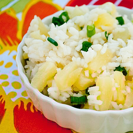 Pineapple Rice - Real Mom Kitchen - Sides