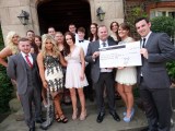 Student Association 2014 Rag Cheque Handover Reaseheath College