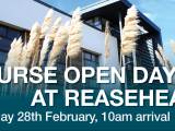 Course Open Day 28th February Reaseheath College