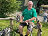 Alan With Lemurs In Reaseheath S Mini Zoo Reaseheath College