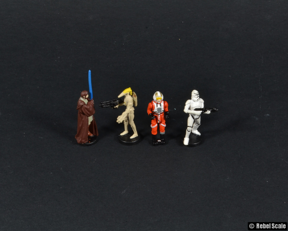 Star Wars Micro Vehicles scale list - Rebel Scale