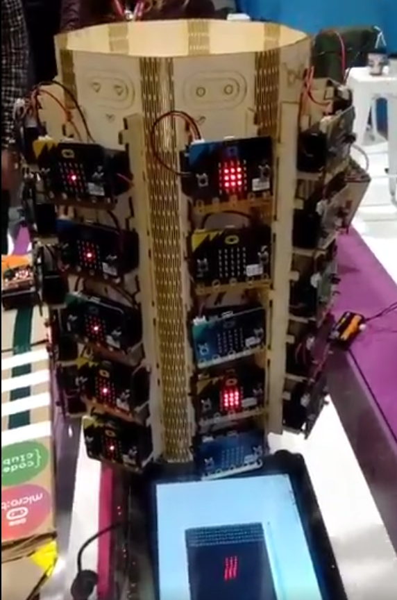 micro:bit sequencer using a Raspberry Pi for sound synthesis - Raspberry Pi Pod and micro:bit base