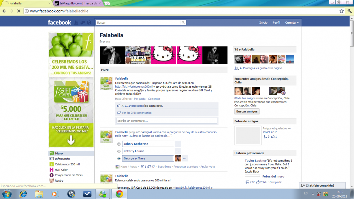 Falabella – Gift Card De Regalo | La Funa