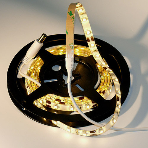 Motion-Sensing LED Track Lights – Providing light at night, but not too ...