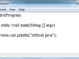 First Java Program How To Compile And Run Java Program Refreshjava