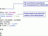 Pl Sql Cursor Parameters Identify Correct Syntax