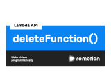 Deletefunction Remotion Make Videos Programmatically