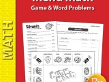Menu Math Real Life Word Problems Game