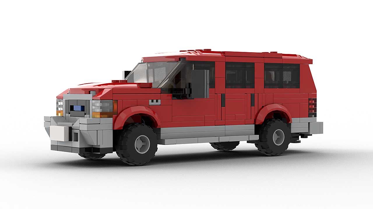 Ford Excursion - LEGO MOC Instructions