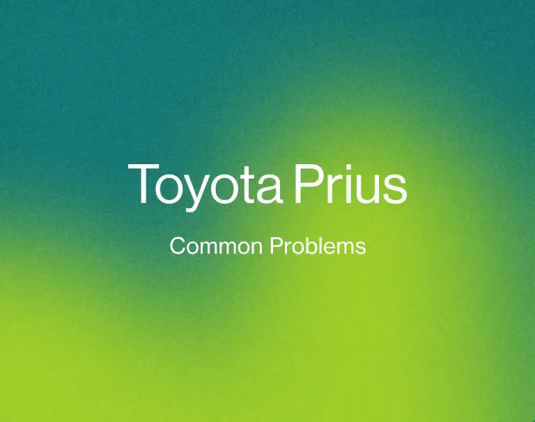Common problems with Toyota Prius