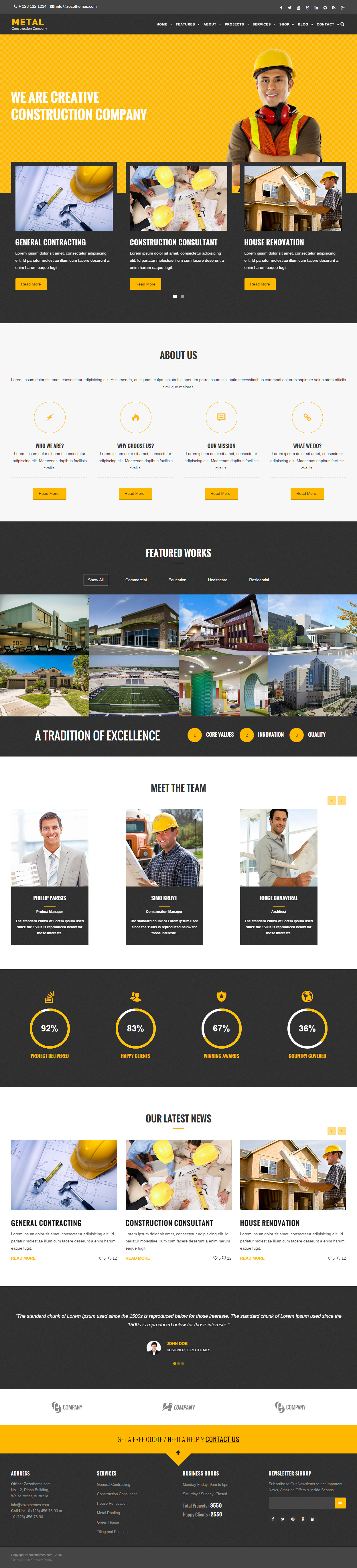 5+ Best Responsive Handyman HTML5 Templates in 2015 | responsivemiracle