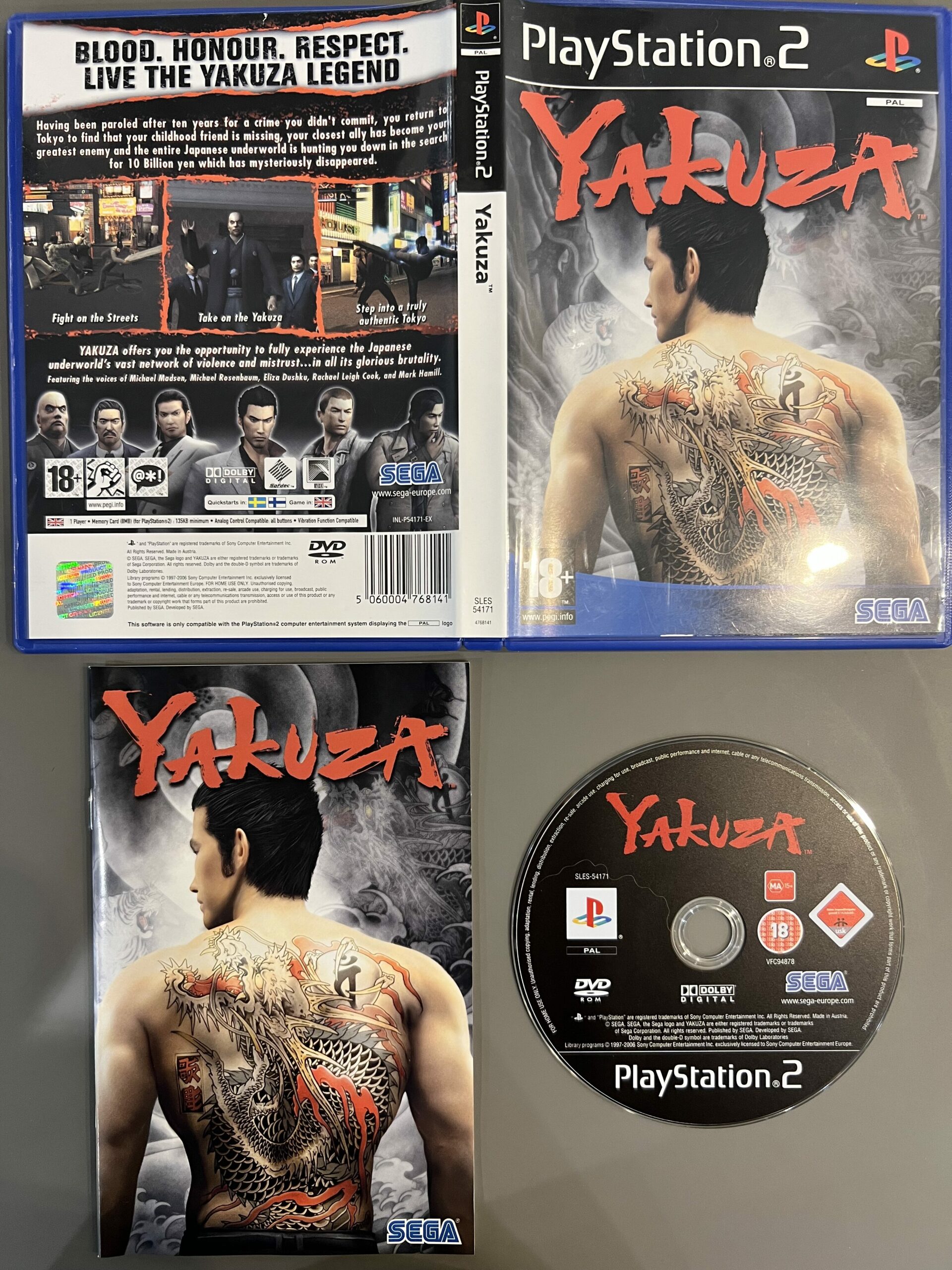 Yakuza - PS2 Spil | RetroBros - Fordi vi elsker Retrospil