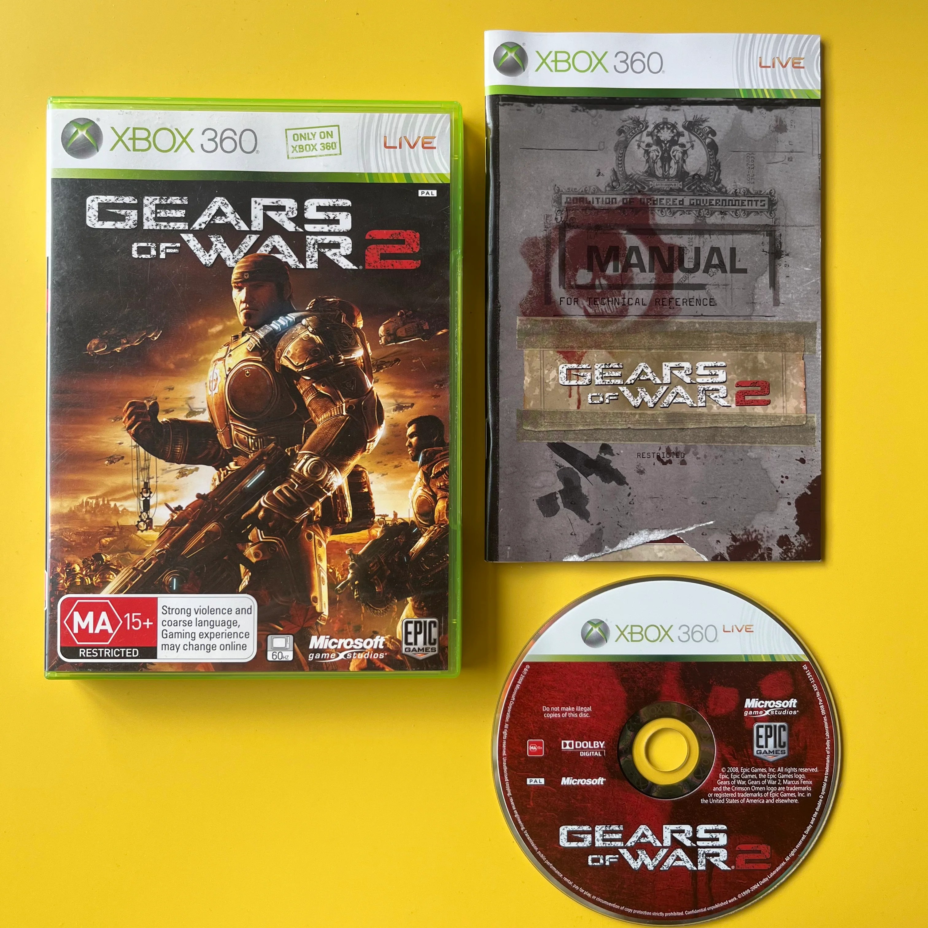 Buy Xbox 360 Gears Of War 2 Online In Australia Xbox 360 Gears Of