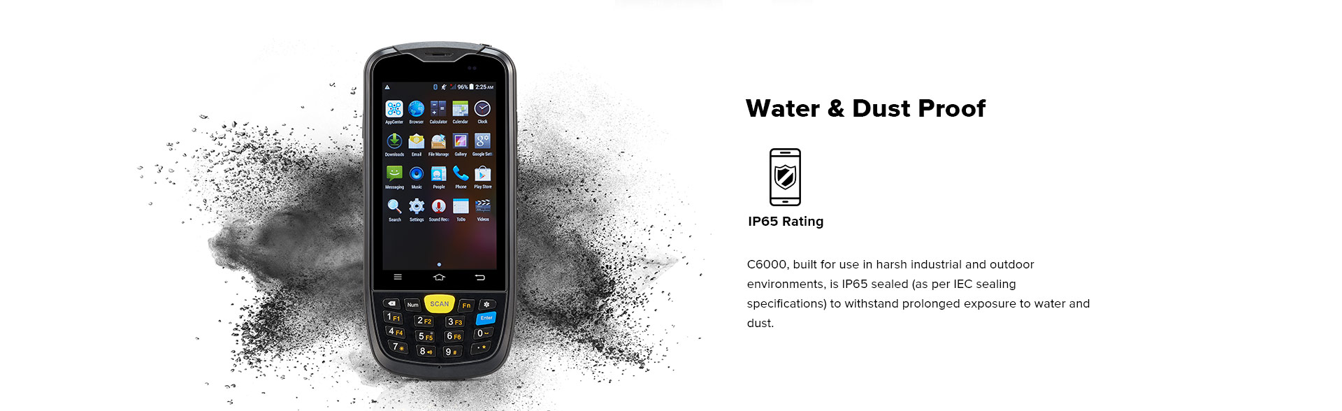 Rugged Handheld Computer Android C6000 - RFID Global