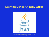 Learning Java An Easy Guide