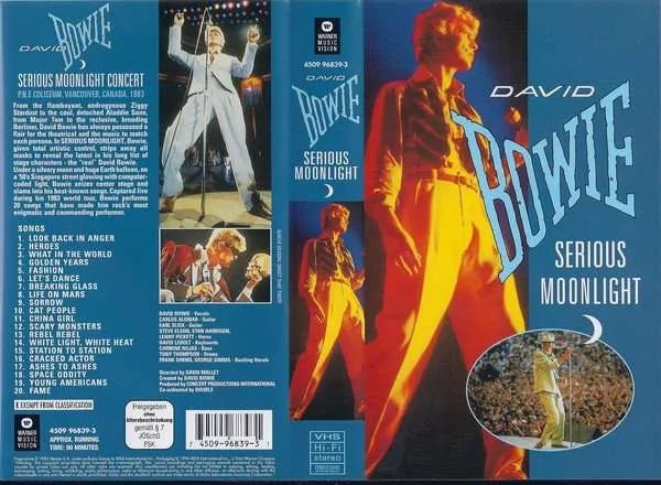 David Bowie - Serious Moonlight | Riff Raff Discos