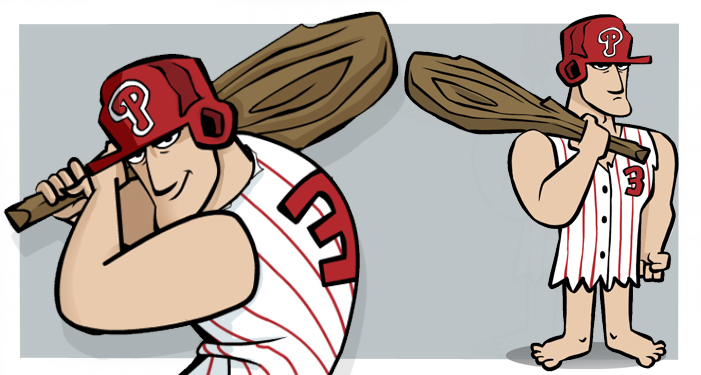 PHILADELPHIA PHILLIE’S HOWARD “BAM BAM!” PENCE AT BAT INTRO ANIMATION ...