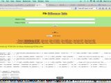 Php Html Javascript File Differences File Browsing Tutorial Robert