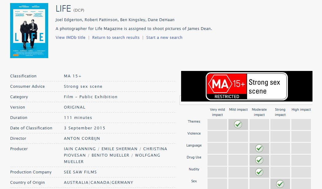 Robert Pattinson Australia » Blog Archive » Robert Pattinson “Life ...