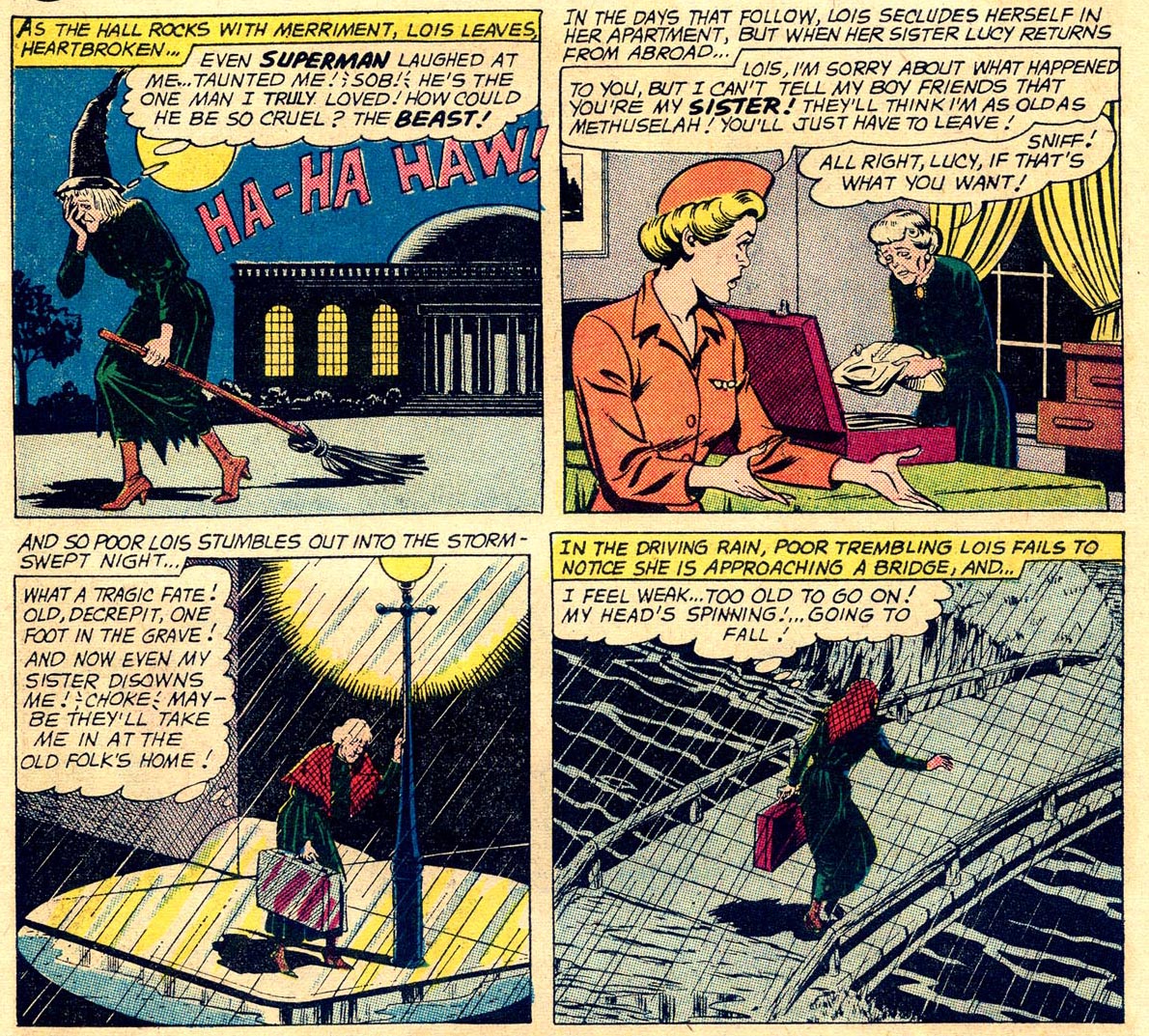 More Lucy Lane And Lois Lane Silver Age Comics Sillyness Robertxgillis