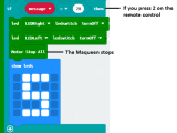 Control A Maqueen Robot Micro Bit With A Remote Control