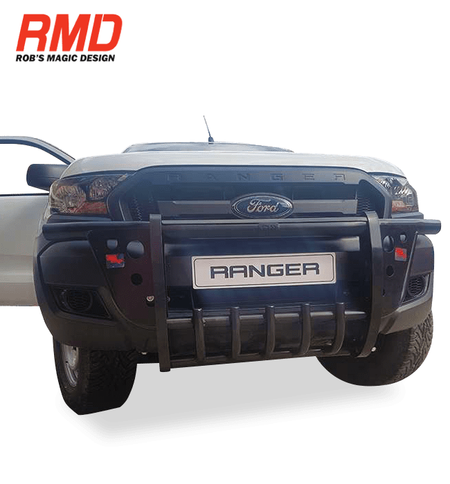 Ford Ranger T6 Nudge Bar – Suspension & 4×4 Accessories | Robs Magic