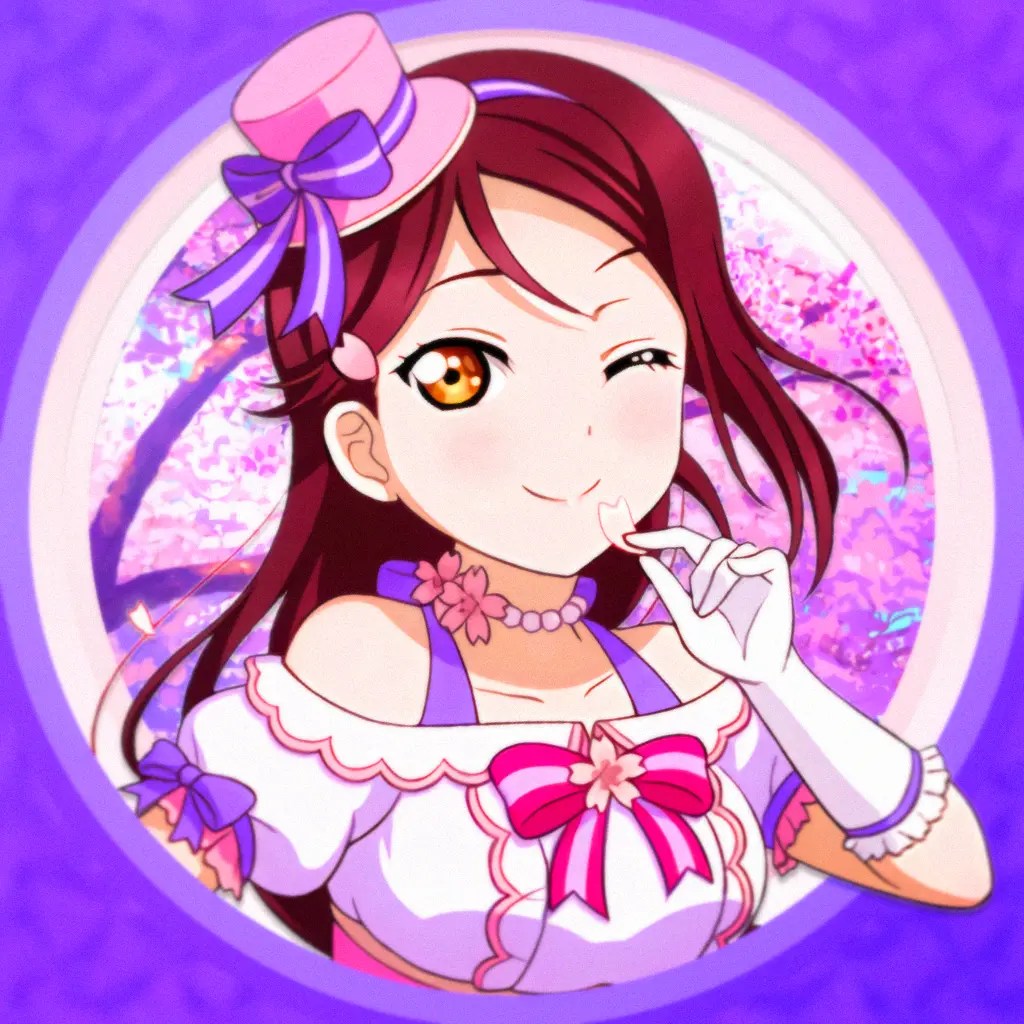 Kanan & Riko Matching “Cherry Blossom Viewing” profile pics ...