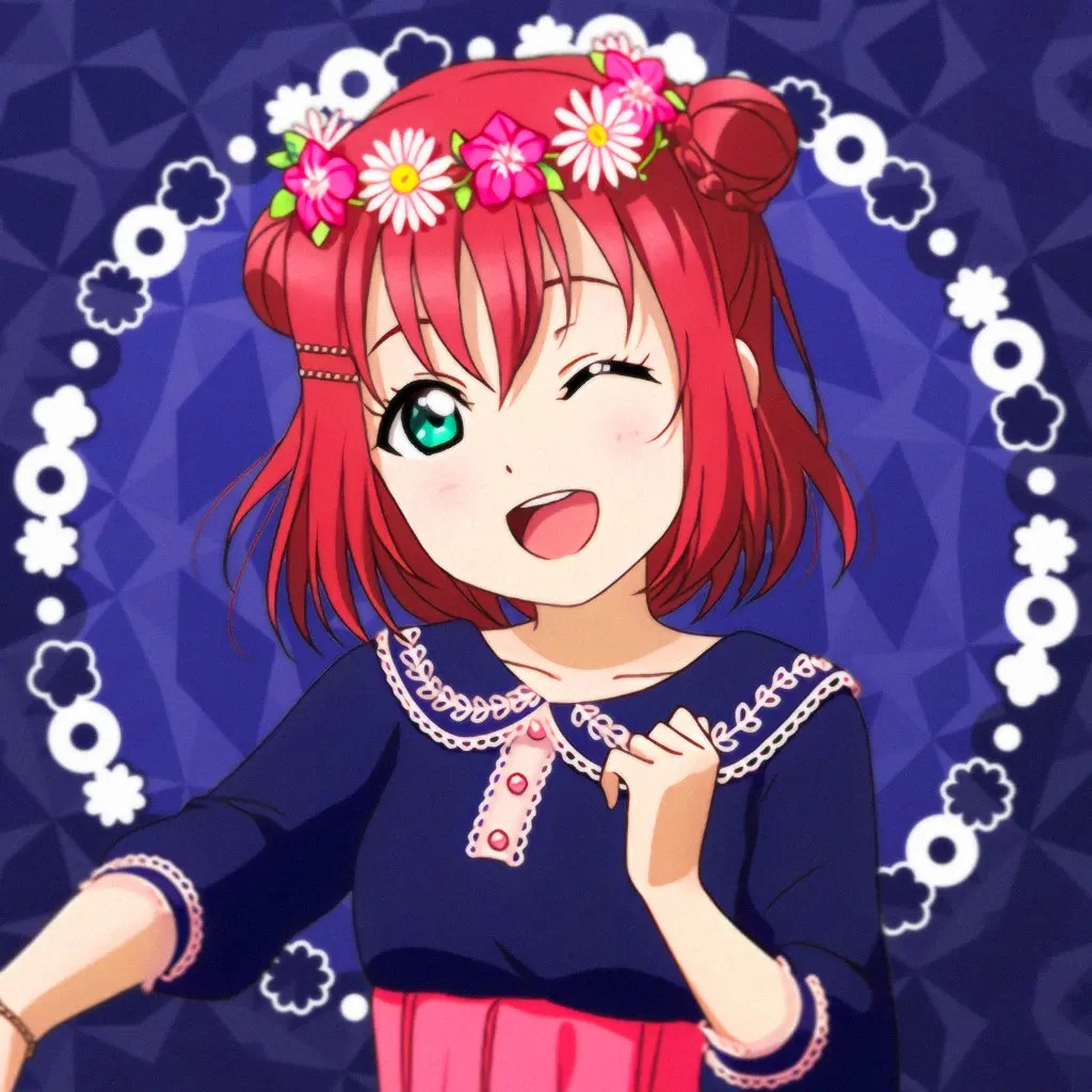 Aqours “Flower Crown” Profile Pics now up!!! – Roguetoad Studios