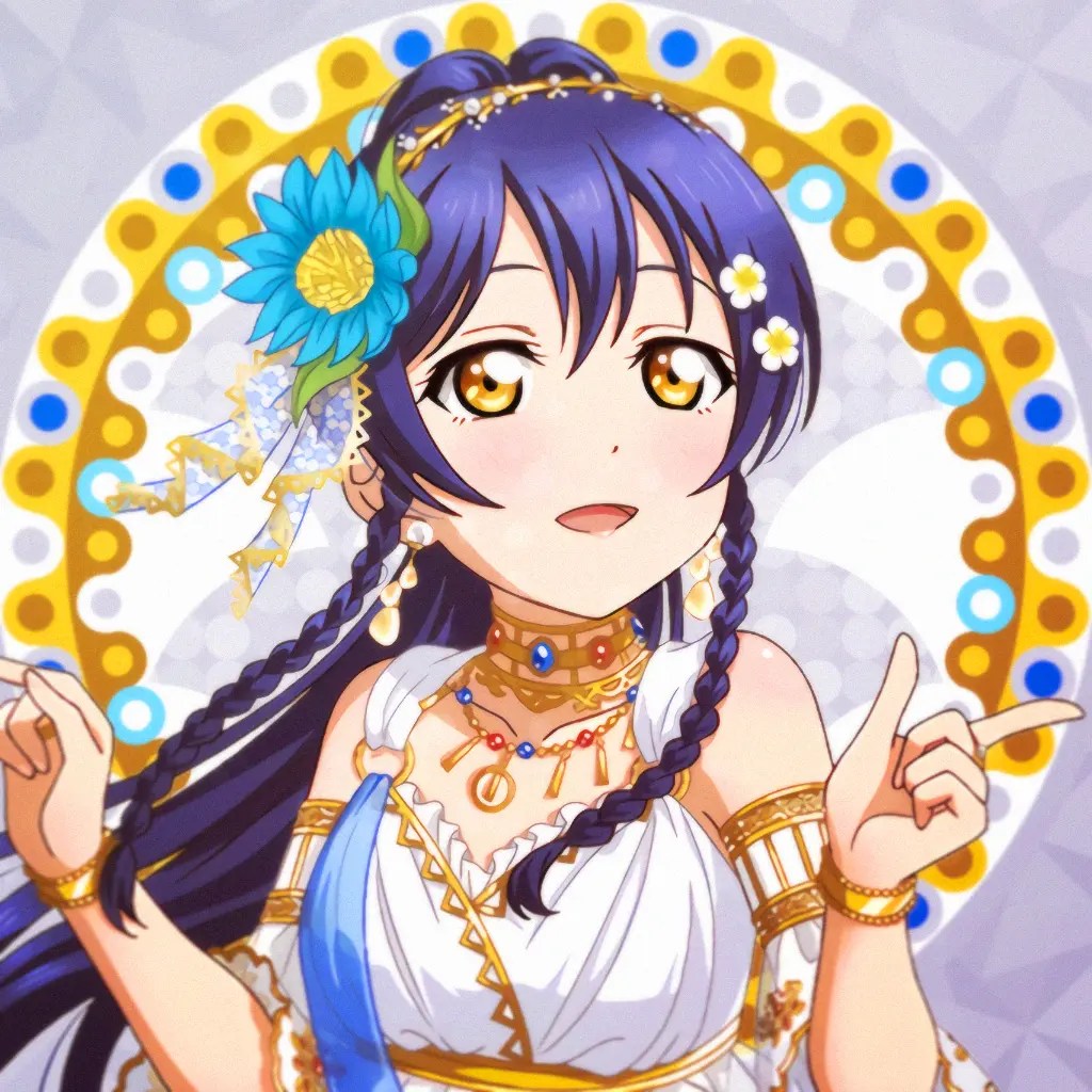 µ’s Ocean Goddess profile pics! – Roguetoad Studios