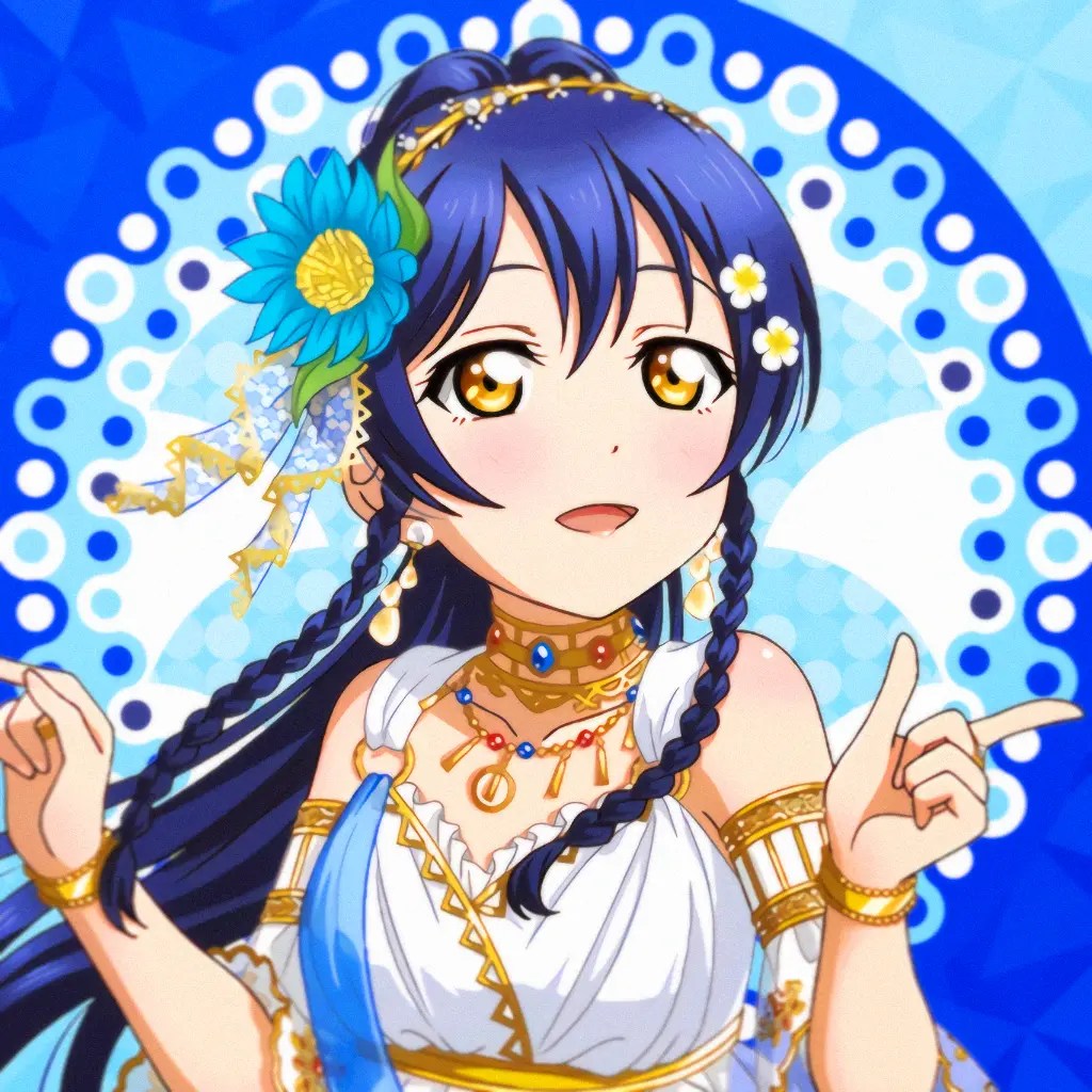 µ’s Ocean Goddess profile pics! – Roguetoad Studios