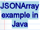 Jsonarray Example In Java