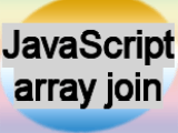 Javascript Array Join