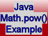 Java Math Pow Example