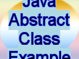 Java Abstract Class Example