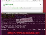 Installing Anaconda Python On Ubuntu