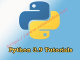 Python 3 9 Tutorial