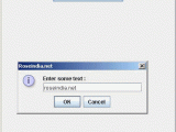 Show Input Dialog Box