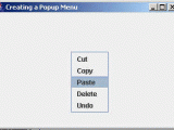 Crate A Popup Menu In Java