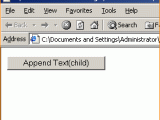 Javascript Appendchild Method