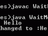 Java Method Wait