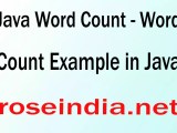 Java Word Count Word Count Example In Java