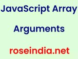 Javascript Array Arguments