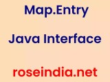 Map Entry Java Interface