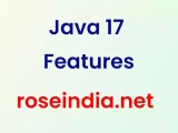 Java 17 Features Jdk 17 Features