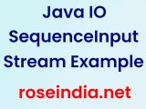 Java Io Sequenceinputstream Example